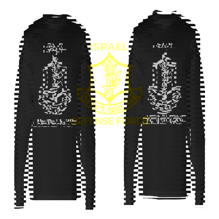 Israel Defense Force Idf Men's T-shirt Back Print | Mazezy