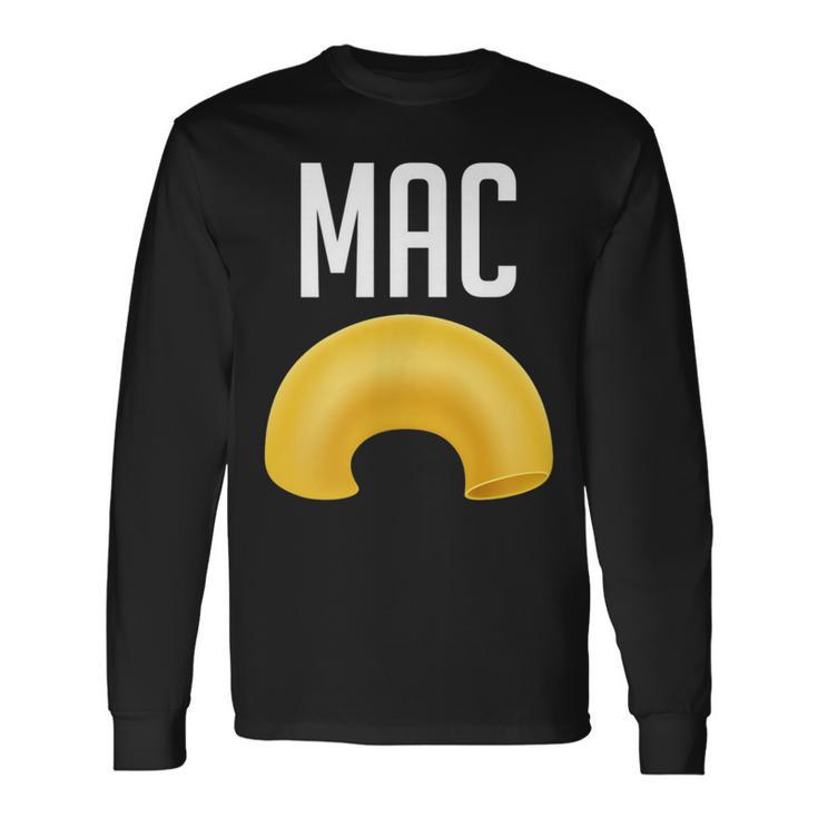 Matching Macaroni And Cheese Halloween Costume Long Sleeve T-Shirt T ...