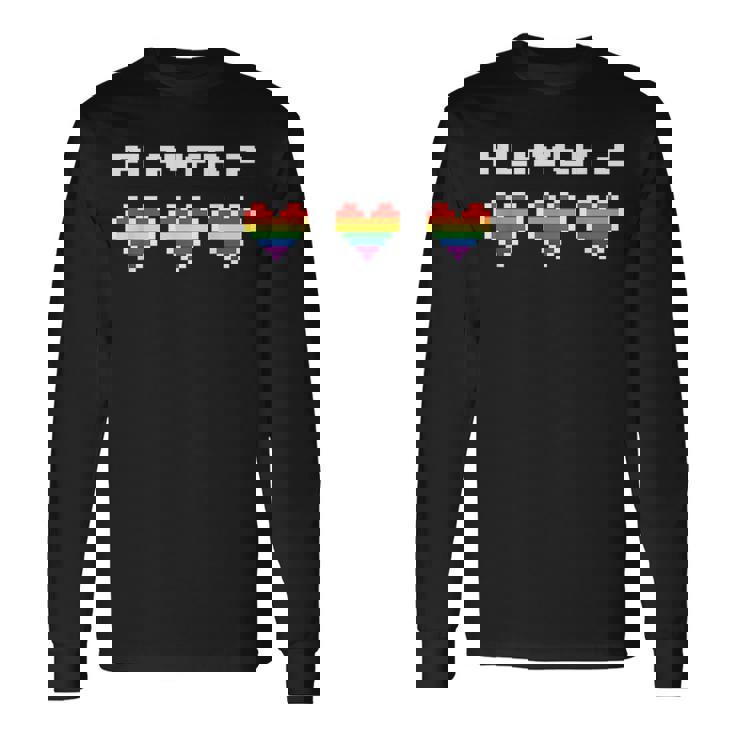Player 2 Gamer Matching Gay Couple Outfit 80S Retro Gaming Mens Back ...