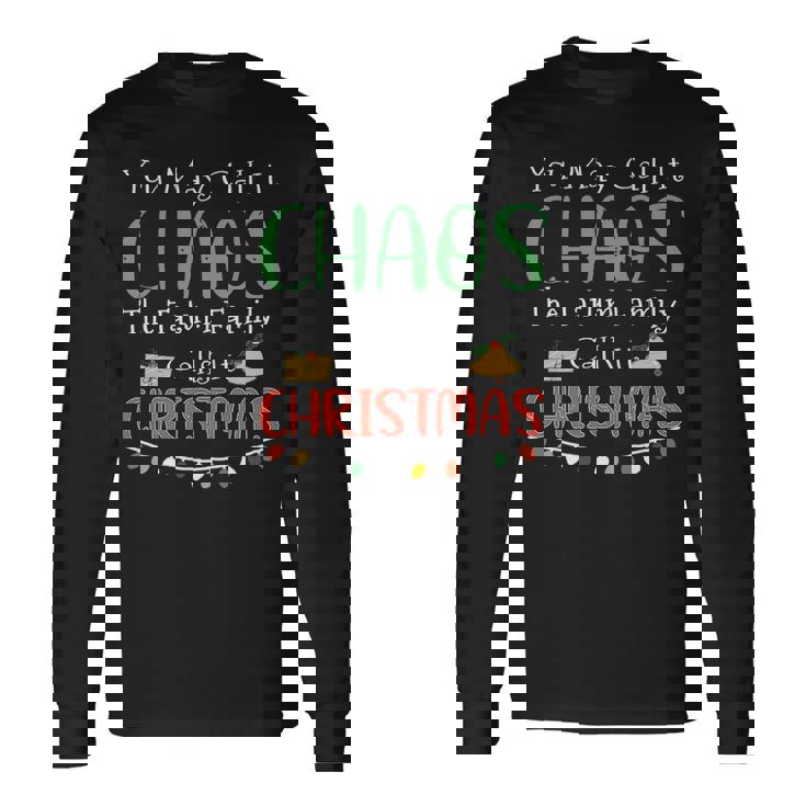 The Tatum Name Christmas The Tatum Long Sleeve T-Shirt | Seseable