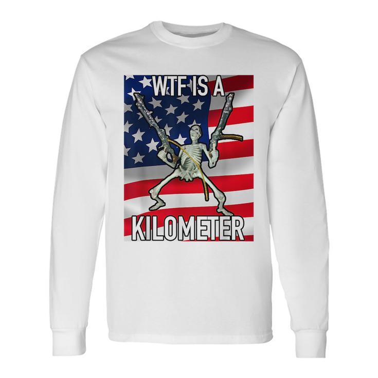 Wtf Is A Kilometer July 4Th Skeleton Funny Cringey Usa Meme Meme Funny ...