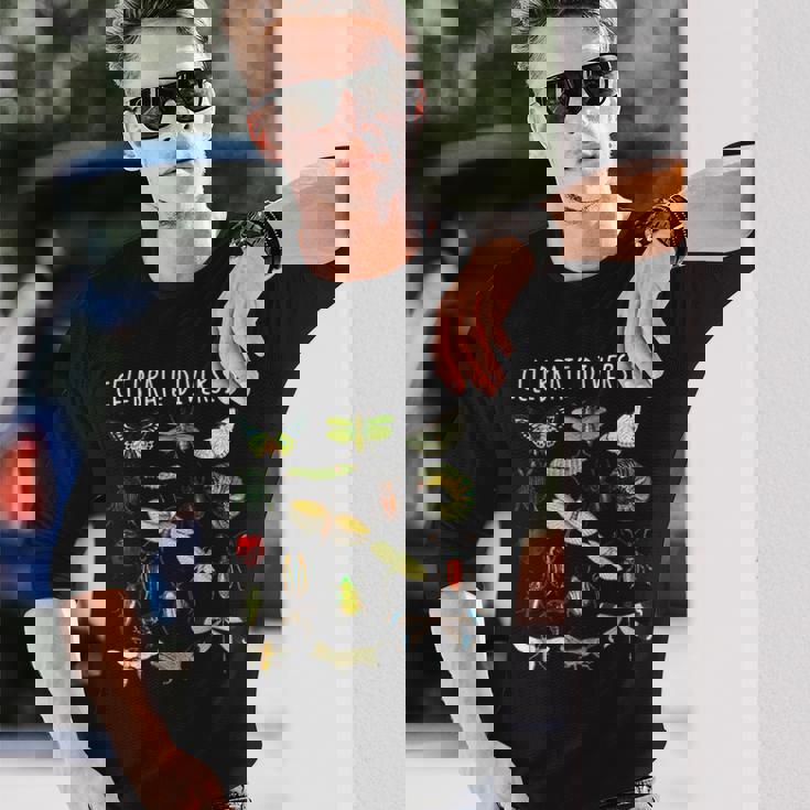 Bug Lover Insect Lover Types Of Bugs Bug Collector Bug Long Sleeve ...