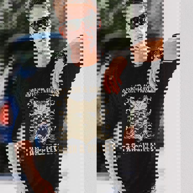 Mustache & Mullets Mullet Pride Redneck Mullet Long Sleeve T-Shirt T ...