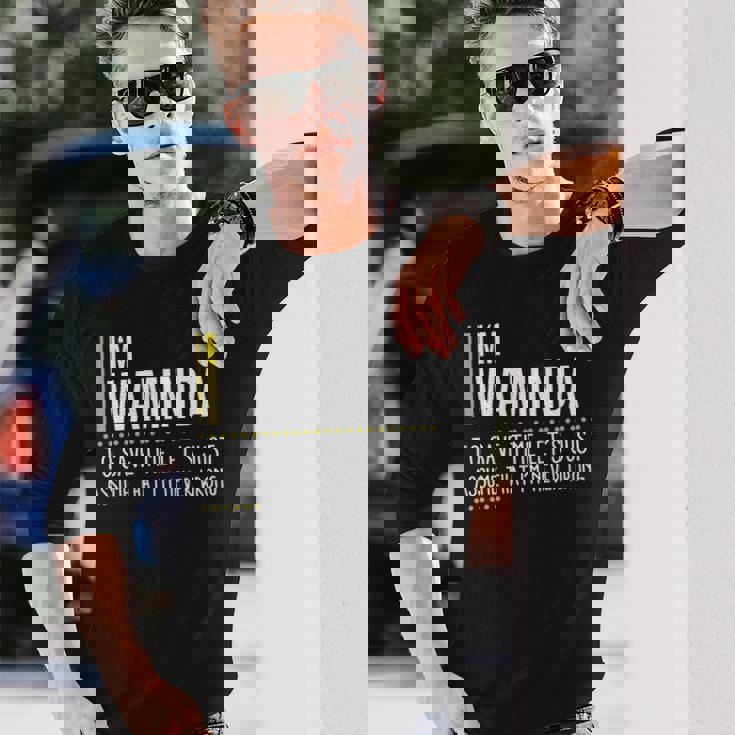 Waminda Name Im Waminda Im Never Wrong Long Sleeve T-Shirt - Seseable