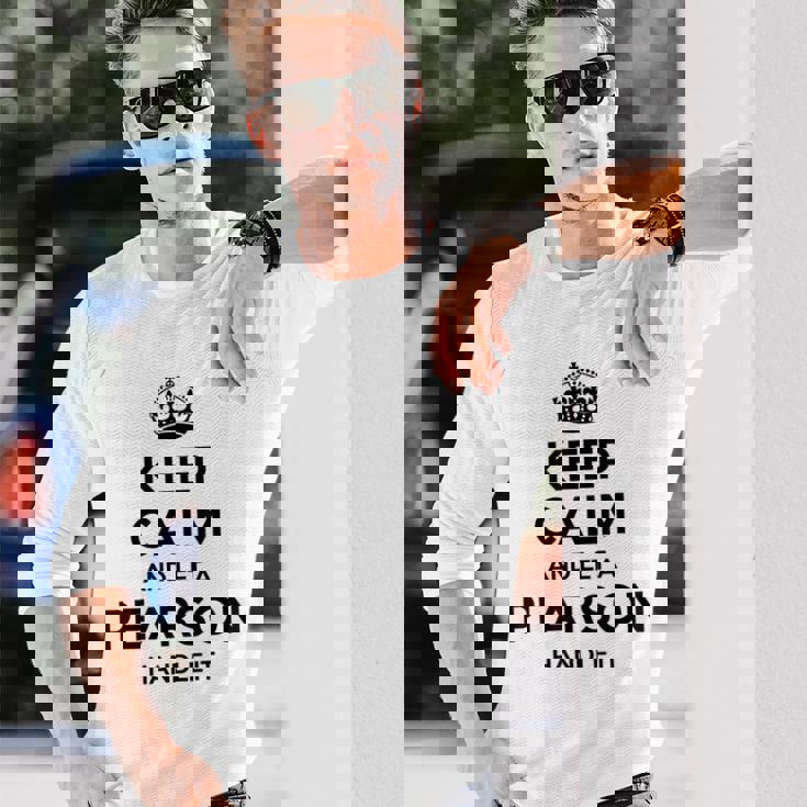 Pearson Surname Tree Birthday Reunion Idea Long Sleeve T-Shirt T-Shirt ...