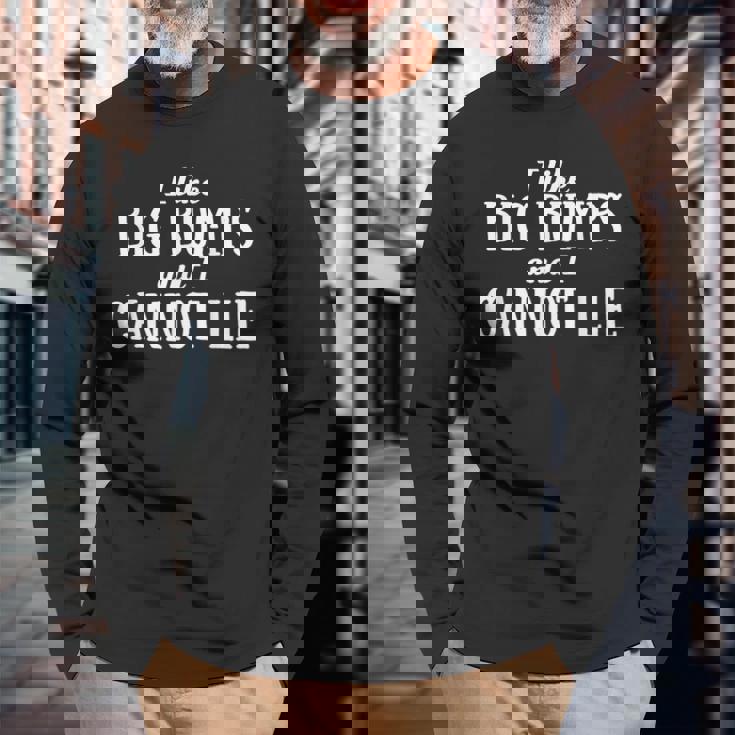 I Like Big Bumps And I Cannot Lie Matching Couple Husband Long Sleeve T ...