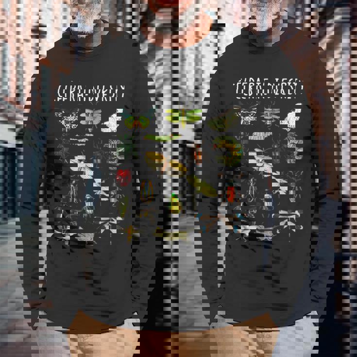 Bug Lover Insect Lover Types Of Bugs Bug Collector Bug Long Sleeve ...