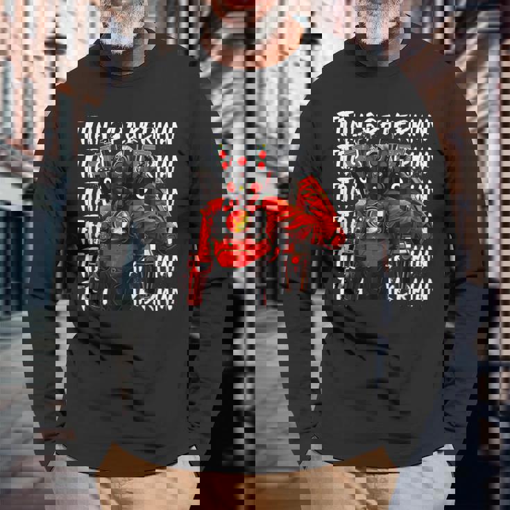 Titan Speakerman Cameraman Tvman Skibidi Toilet Meme Game Long Sleeve T ...