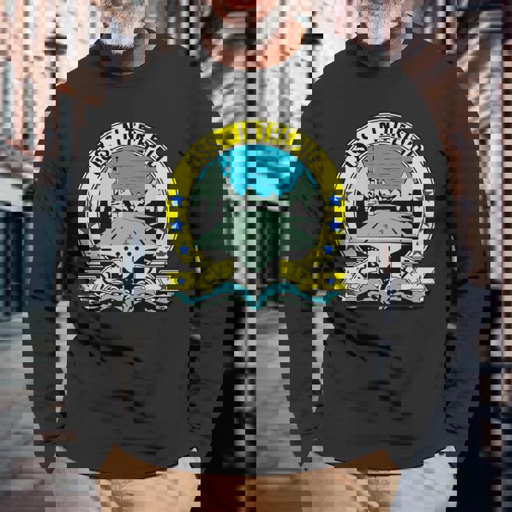 Uss Intrepid Aircraft Carrier Cv-11 Aircraft Carrier Long Sleeve T ...