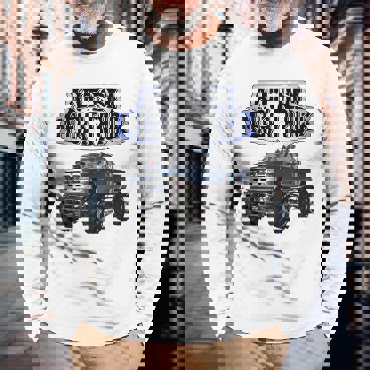 Autism Mega Truck Long Sleeve T-Shirt | Mazezy