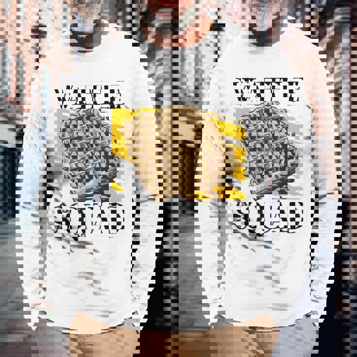 Waffle Squad Ironic Waffle Gourmet Hobby Chef Long Sleeve - Monsterry