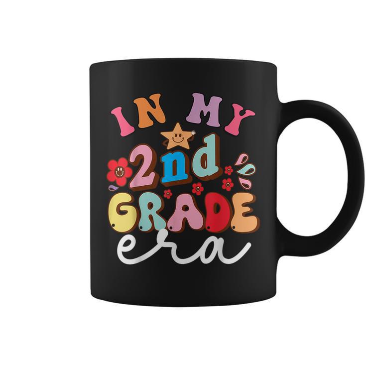 In My 2Nd Grade Era Student Retro Groovy Coffee Mug | Mazezy