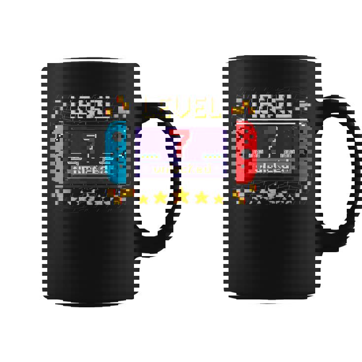 7Th Birthday Boy Level 7 Unlocked Video Gamer Birthday Funny Birthday ...