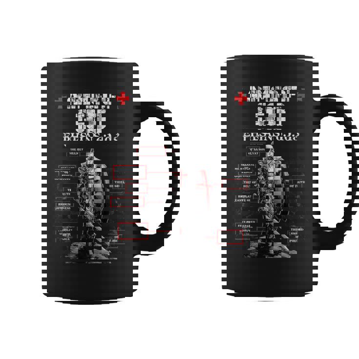 Armor Of God Knight Templar For Men Coffee Mug | Mazezy