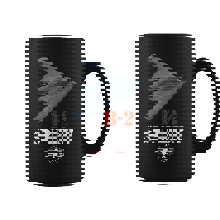 B2 Spirit Bomber Aircraft Us Air Force Coffee Mug | Mazezy