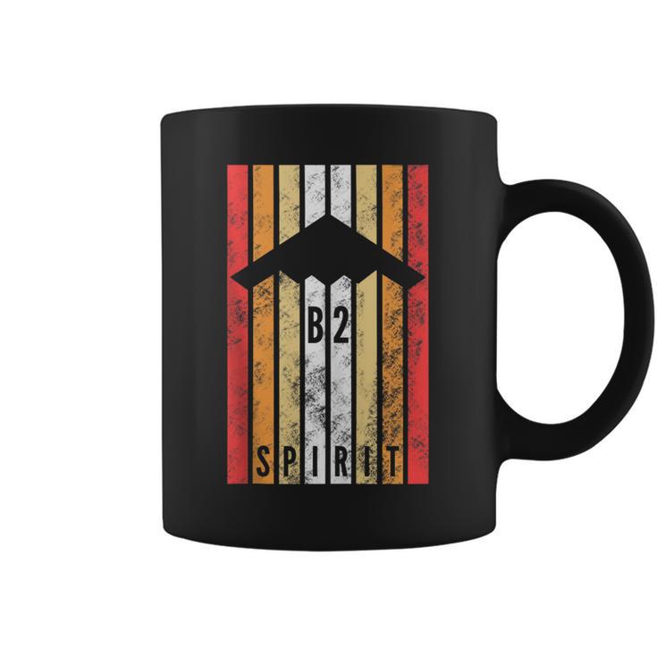 B2 Spirit Stealth Bomber Jet Plane Airplane Air Force Coffee Mug | Mazezy