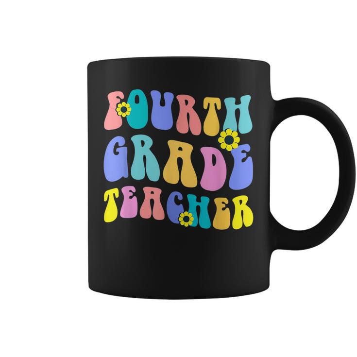 Back To School Fourth Grade Teacher Colorful Motivational Coffee Mug ...