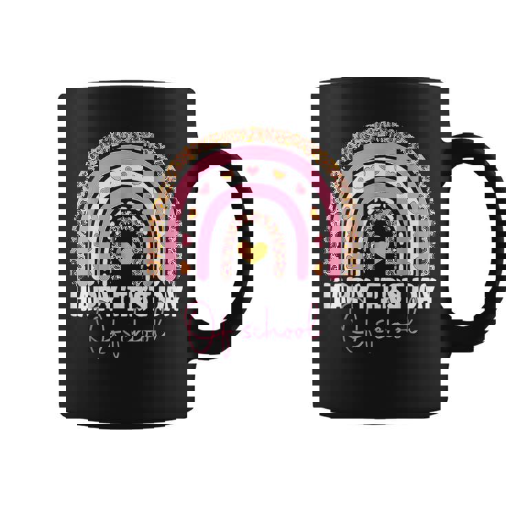 Back To School Funny Happy First Day Of School For Teachers Coffee Mug ...