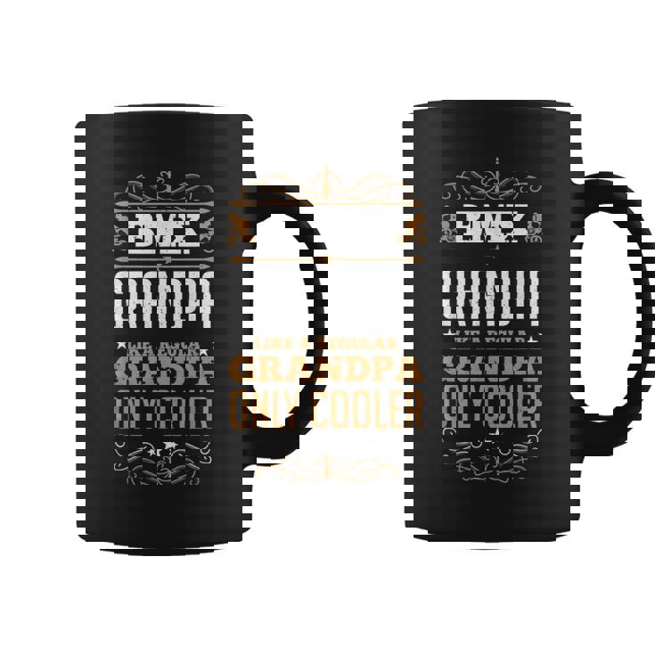 Bmx Grandpa Bike Freestyle Dirt Street Park Rider Coffee Mug | Mazezy