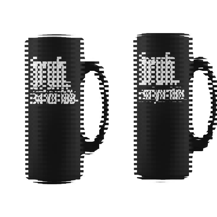 Bruh Meme Read Your Bible God Funny Modern Christian Church Coffee Mug ...