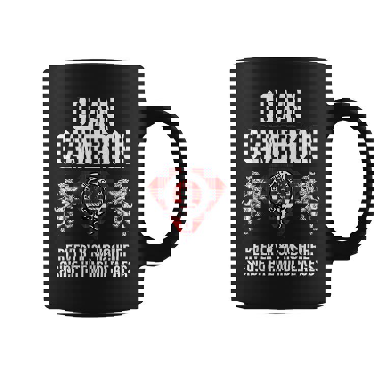 Cameron Clan Scottish Name Coat Of Arms Tartan Family Party Coffee Mug ...
