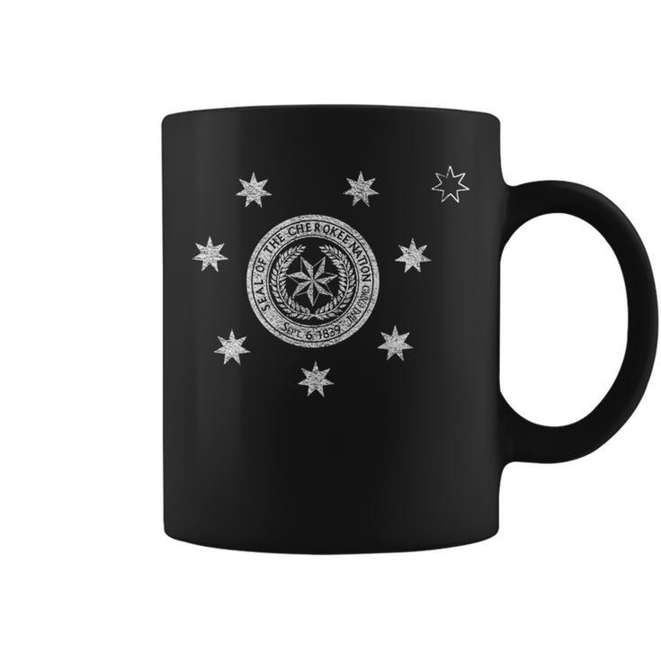 Cherokee Nation Flag Seal Native American Pride Honor Unisex T-Shirt ...