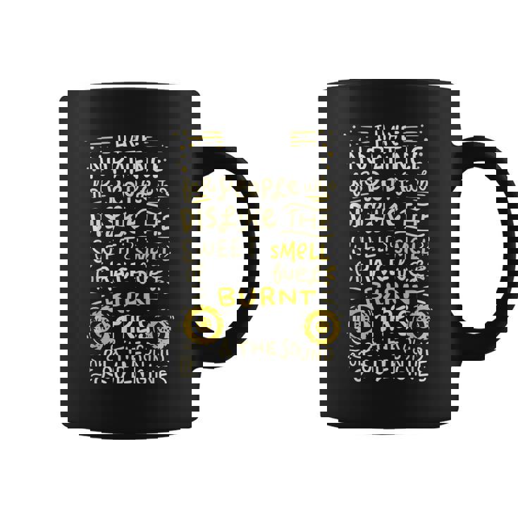 Drag Racing Smell Of Race Fuel Burnt Tires Coffee Mug | Mazezy