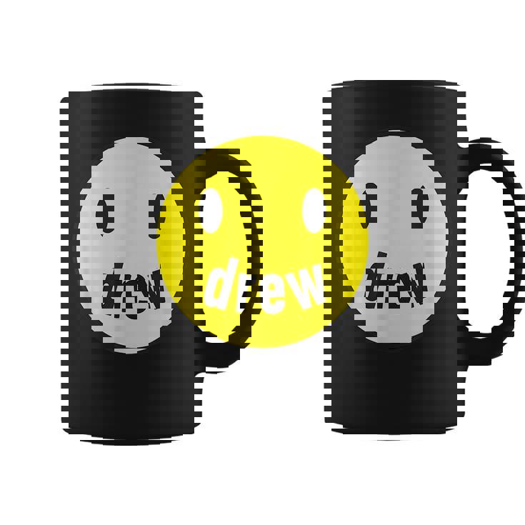 Drew Smile Face Drew Happy Face Drew Coffee Mug | Mazezy