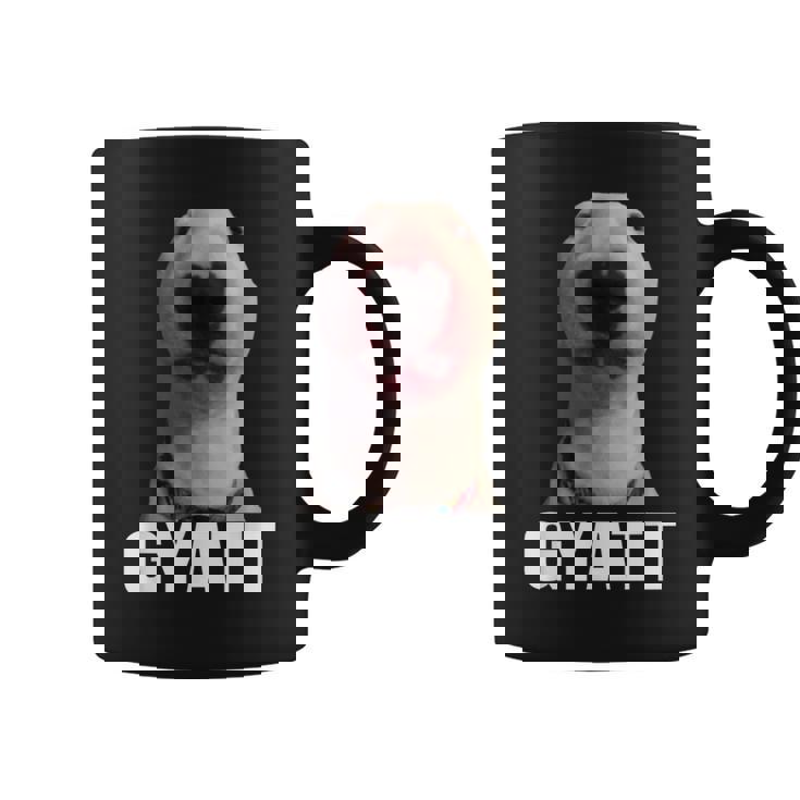 Gyatt Meme Damn Trend Reaction Cringe Gyatt Coffee Mug - Seseable