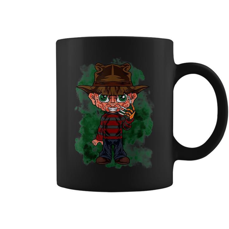 Horror Boy Cartoon Funny Caricature Cool Comic Gift Idea Coffee Mug ...