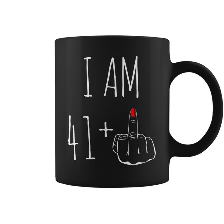 I Am 41 Plus 1 Middle Finger For A 42Th Birthday Funny Birthday Gifts ...