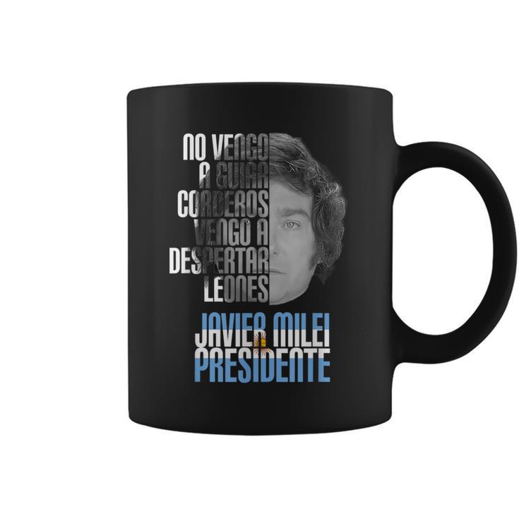 Javier Milei Presidente Argentina 2023 Coffee Mug - Monsterry