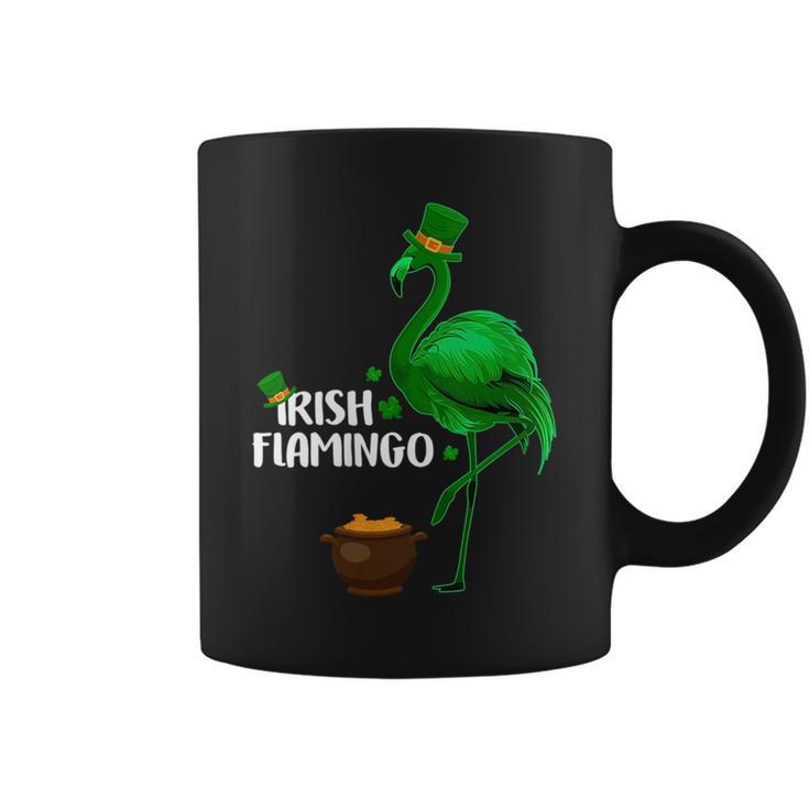 Leprechaun Hat Irish Flamingo St Patricks Day Coffee Mug | Mazezy