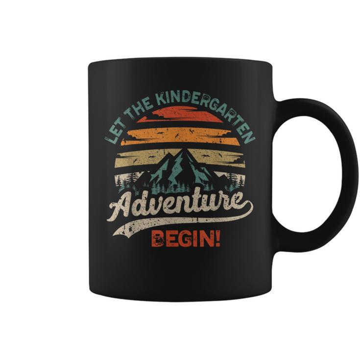 Let The Kindergarten Adventure Begin Back To School Vintage Coffee Mug ...