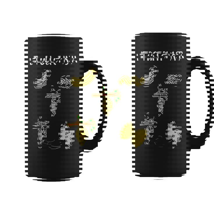 Life Cycle Of Pasta Italian Noodle Joke Butterfly Coffee Mug | Mazezy