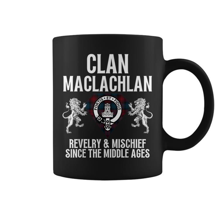 Maclachlan Clan Scottish Name Coat Of Arms Tartan Family Coffee Mug ...