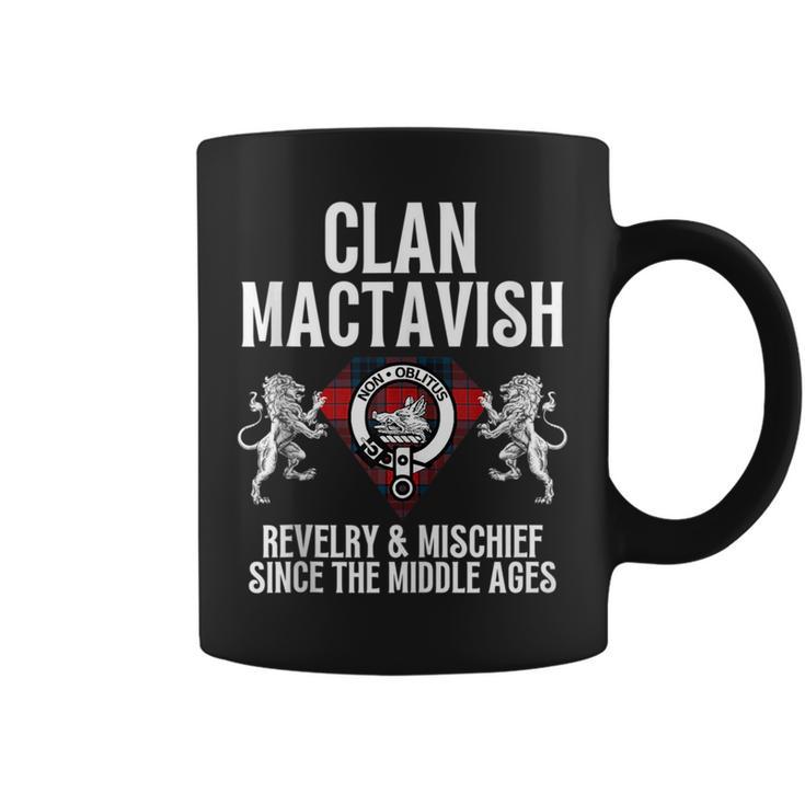 Mactavish Clan Scottish Name Coat Of Arms Tartan Family Coffee Mug ...