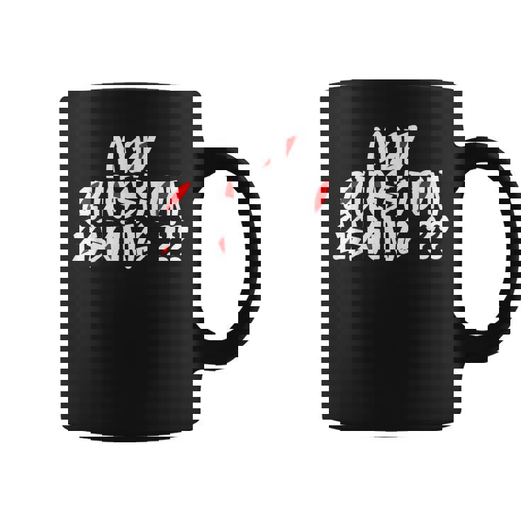 Mad Question Asking Inquisitive Curiosity Quote Coffee Mug | Mazezy