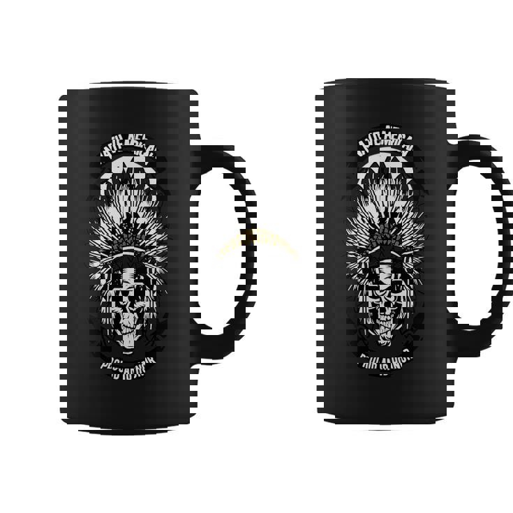 Native American Pride And Honor Clear Design Coffee Mug | Mazezy