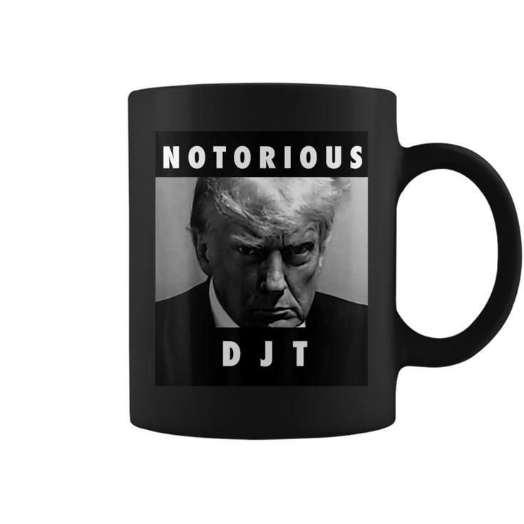 Notorious Djt Donald Trump Shot Republican 2024 Maga Coffee Mug | Seseable
