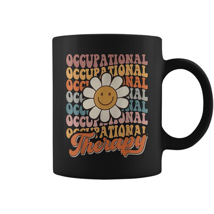 Occupational Therapy -Ot Therapist Ot Month Groovy Retro Coffee Mug ...