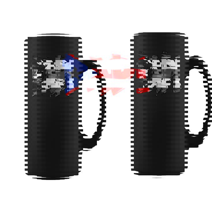 Papi Puerto Rican Flag Pr Pride Father Dad Boricua Gift Coffee Mug ...