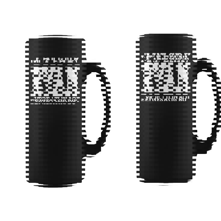 Ryan Personal Name Funny Ryan Coffee Mug | Mazezy