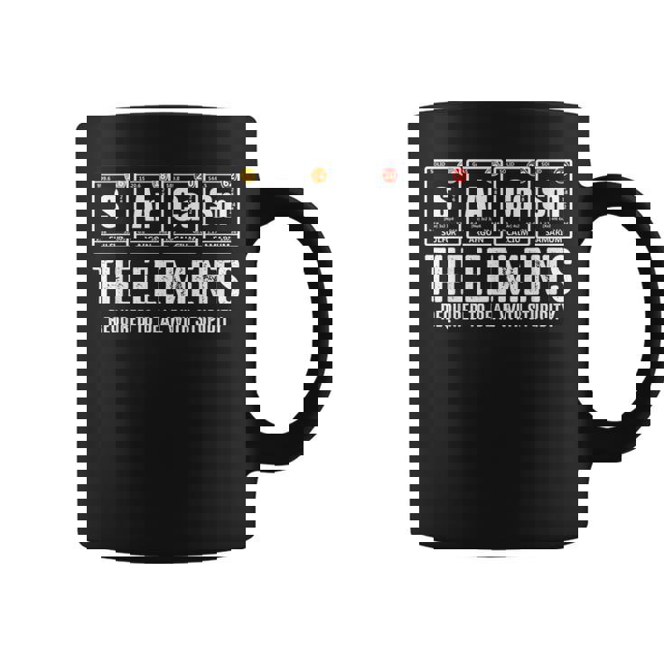 Sarcasm Periodic Table Elements Science Sarcasm Humor Geek Coffee Mug ...