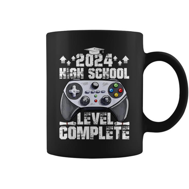 Senior Gamer 2024 High School Level Complete 2024 Grad Gift Coffee Mug ...