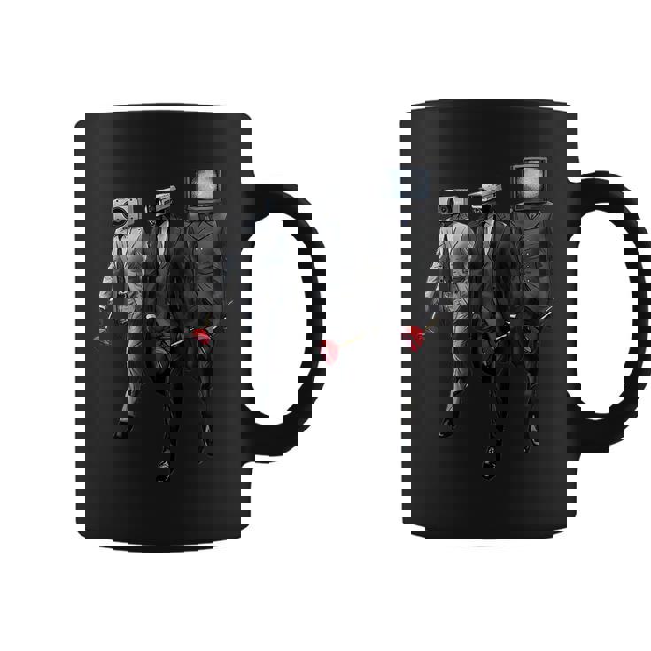 Skibidi Toilet Cameraman V2 Speakerman V2 Tvman V2 Coffee Mug | Seseable