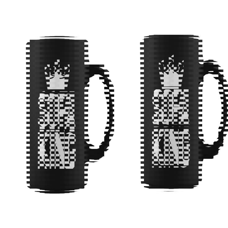 Sofa King Crown Couch Potato Coffee Mug | Mazezy