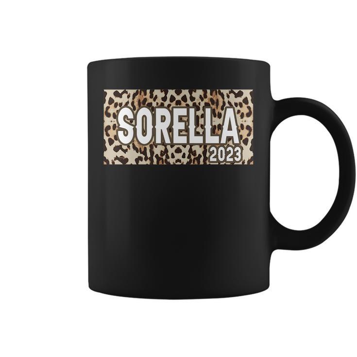 Sorella 2023 New Sister Announcement Italian Sister Leopard Coffee Mug ...