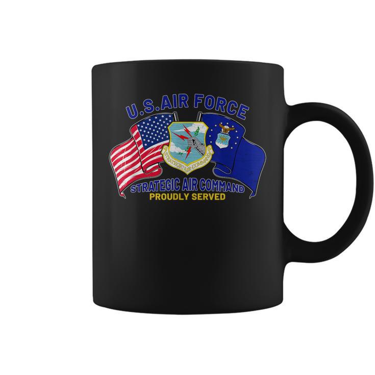 Strategic Air Command Sac Us Air Force Vintage Gift Coffee Mug | Mazezy