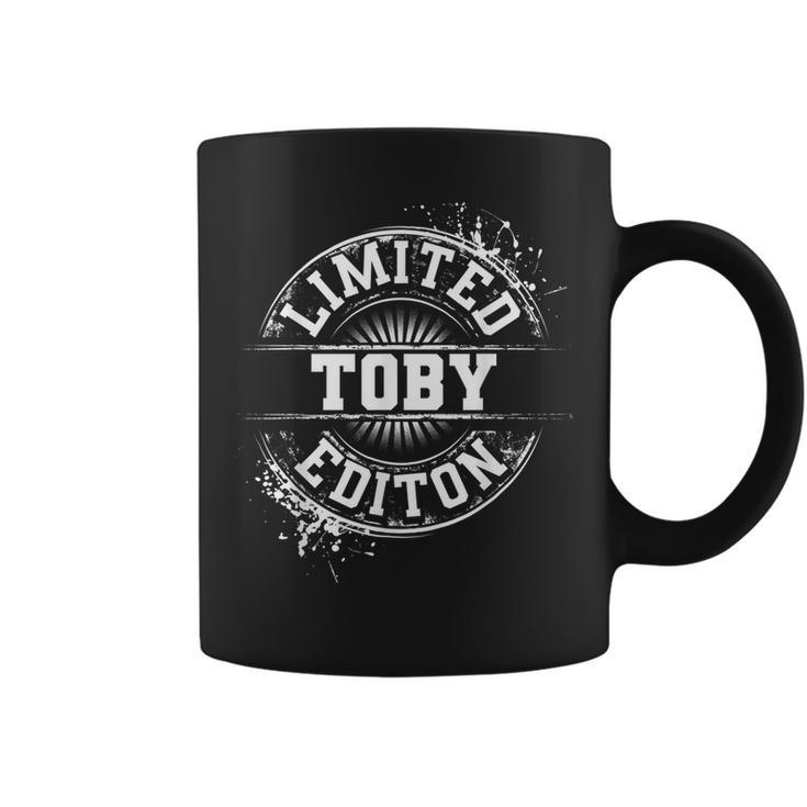 Toby Limited Edition Funny Personalized Name Joke Gift Coffee Mug | Mazezy